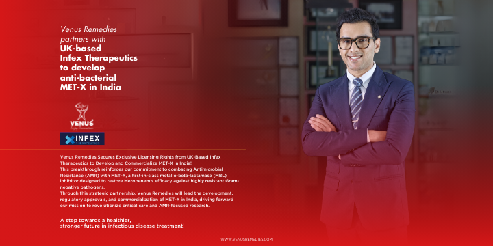 Venus Remedies x Infex to Combat Antimicrobial Resistance in India